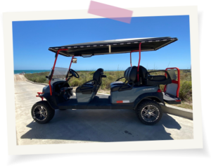 Golf Cart Rental South Padre | 6-Seater | Paradise Fun
