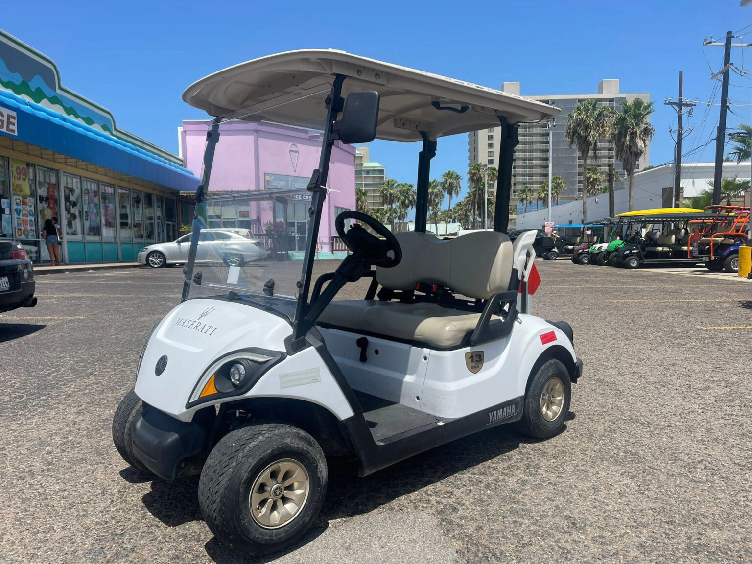 Golf Cart Rental South Padre | 2-Seater | Paradise Fun